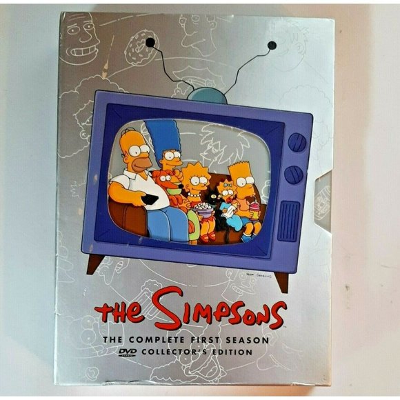 Media | The Simpsons Complete First Season Dvd 201 3disc Set Collectors ...